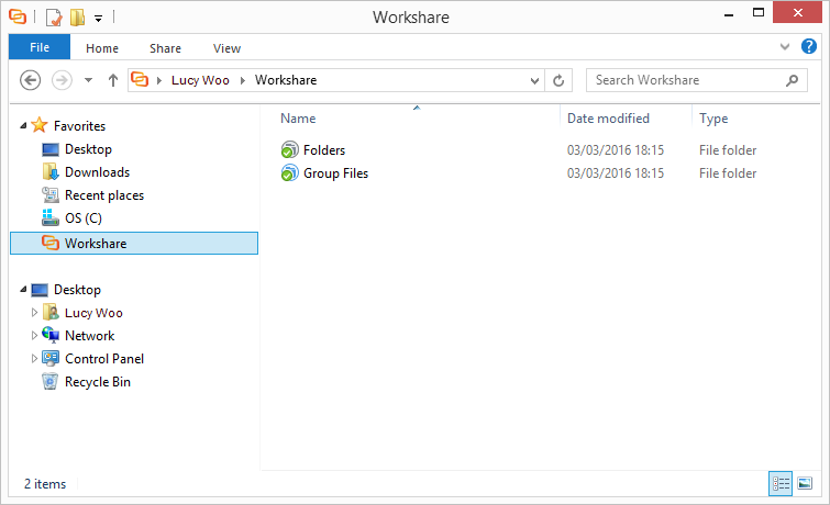 knowledgebase - Sync your desktop with Workshare